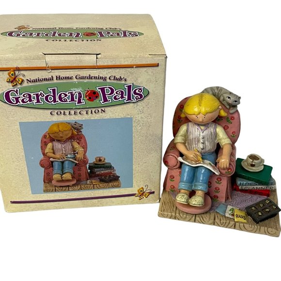Garden Pals | Other | Garden Pals Polly Sitting Writing Figurine ...